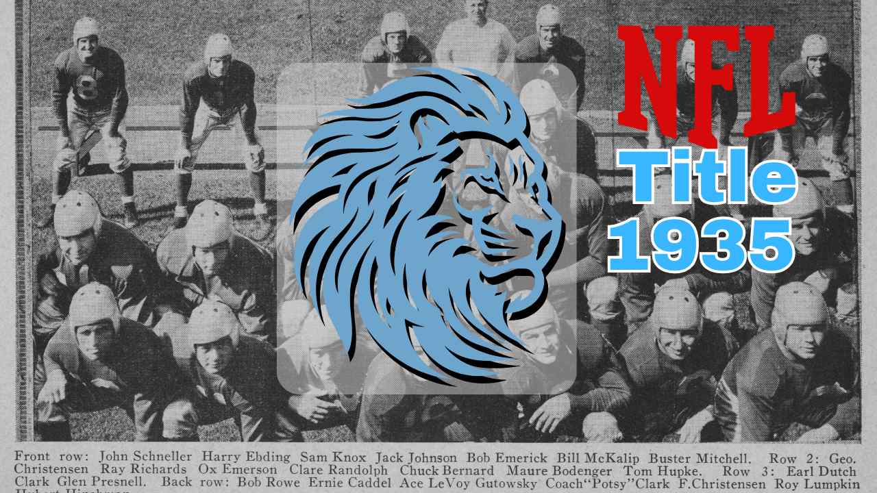 From Spartans to Lions: How Dutch Clark and the Ground Game Won Detroit ...