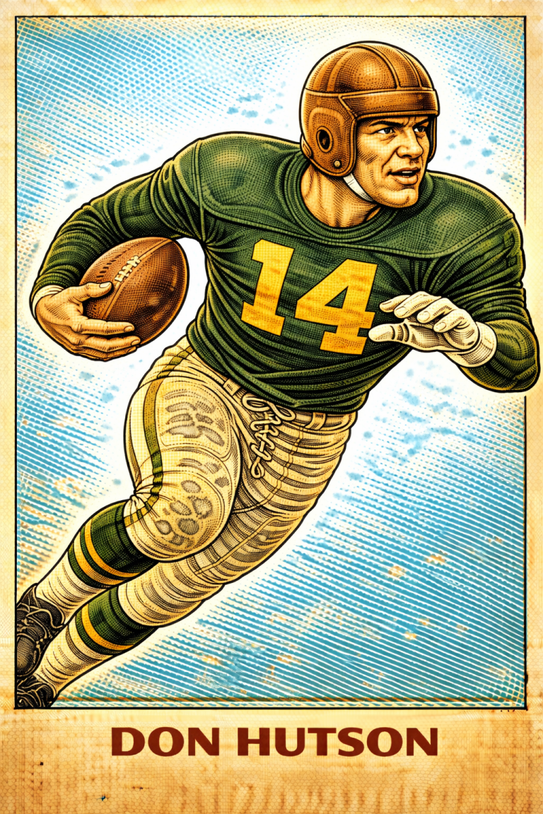 Don Hutson: The Alabama Legend and Green Bay Packers Icon - Pigskin ...