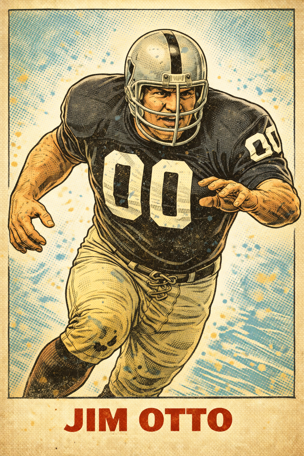 Jim Otto: The Iron Man Center Who Defined the Raiders Line - Pigskin ...