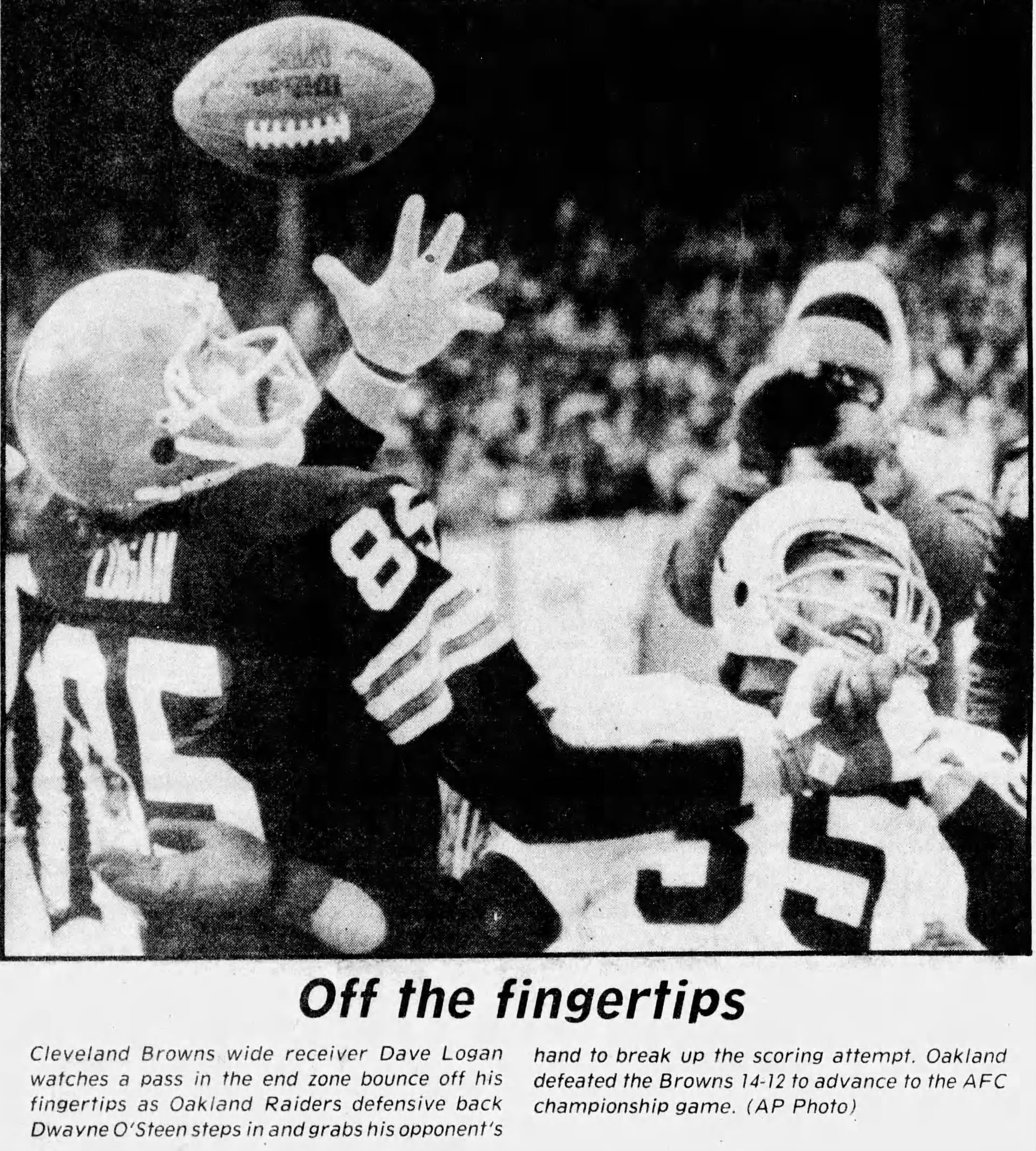 The Ghost of Red Right 88: Reliving the Cleveland Browns' Most Painful ...