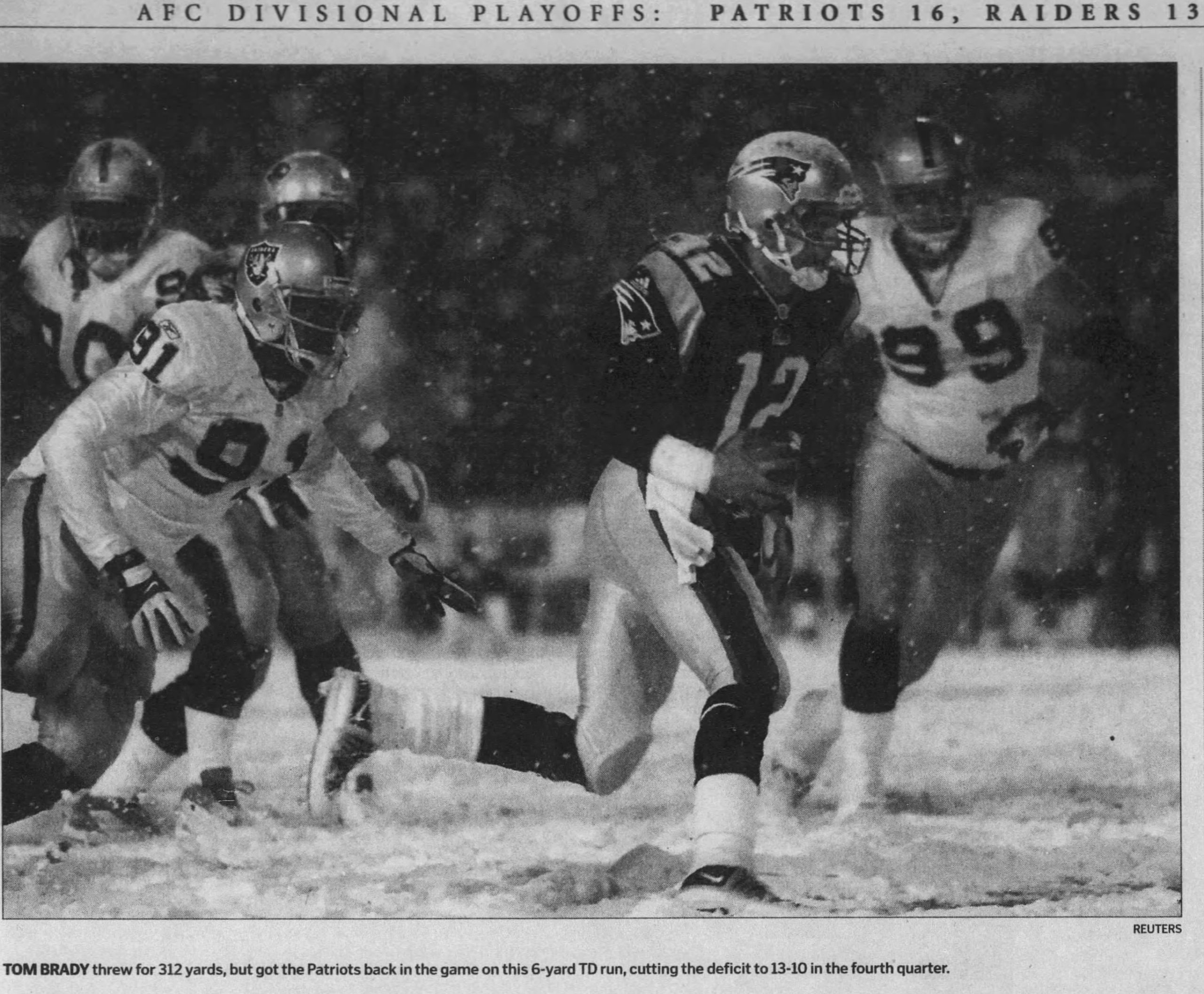 The Blizzard and the Blow: Revisiting the 2001 "Tuck Rule Game ...