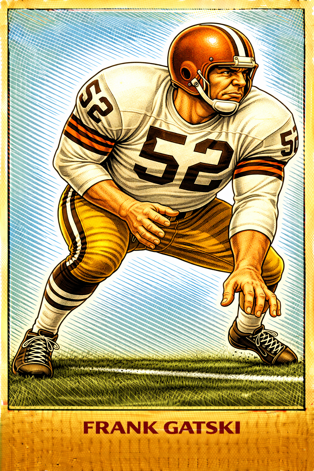 Frank “Gunner” Gatski: The Unbreakable Anchor of a Dynasty - Pigskin ...